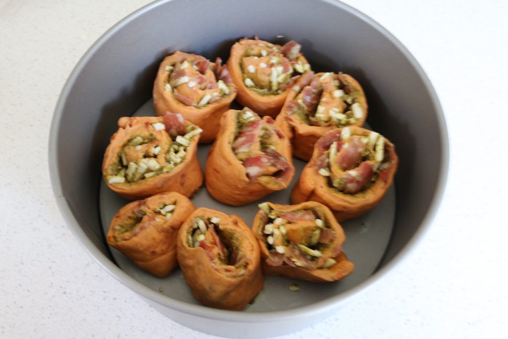 Italian Inspired Savory Whirls – Baking Dairy Free